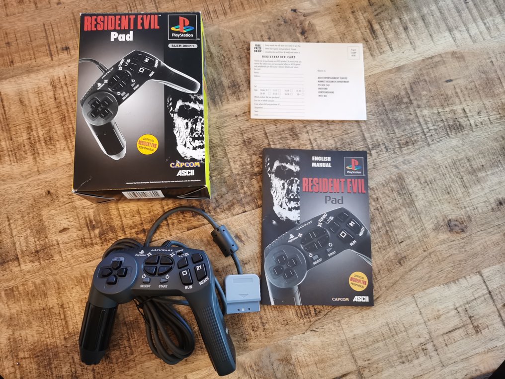 Capcom - Playstation 1 (PS1) - Rare Resident Evil Pad PlayStation 1 ...