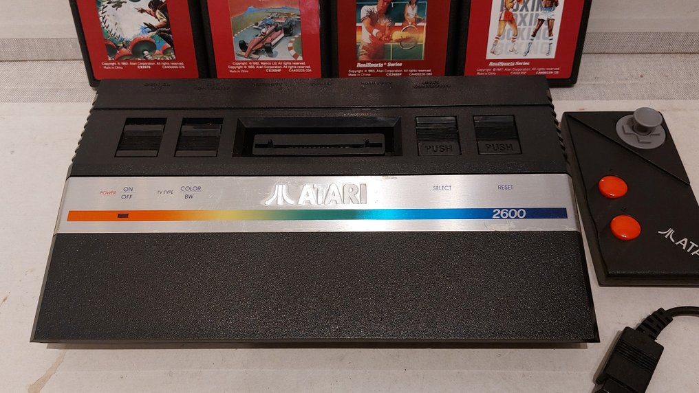 Atari 2600 Junior + 10 Games (With Manual) - Consola de videojuegos ...