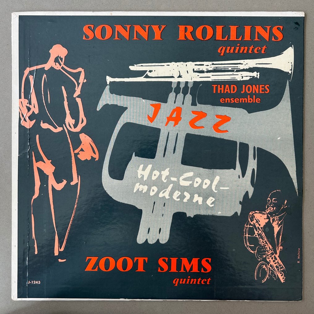 Sonny Rollins / Zoot Sims / Thad Jones - Hot Cool Moderne (1st US!) - LP album (op zichzelf ...