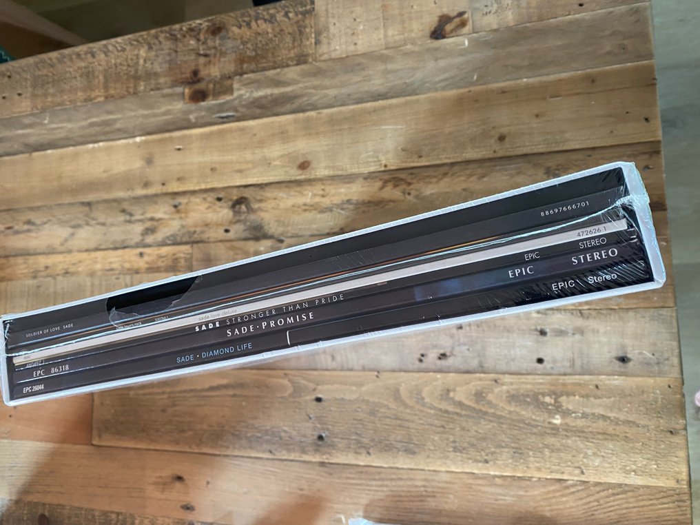 Sade - This Far - 6 x studio albums box set - Multiple titles - LP Box ...