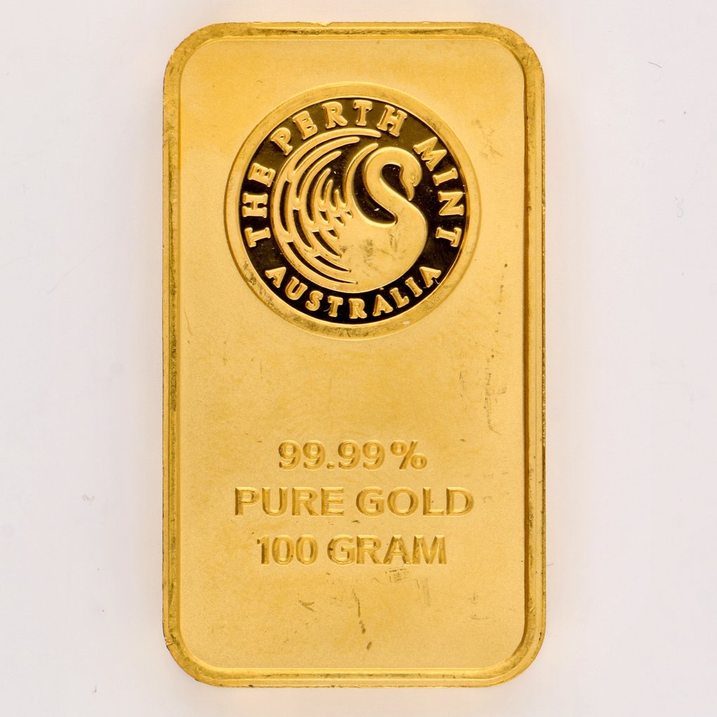 100 grams - Gold .999 - Perth Mint - Catawiki