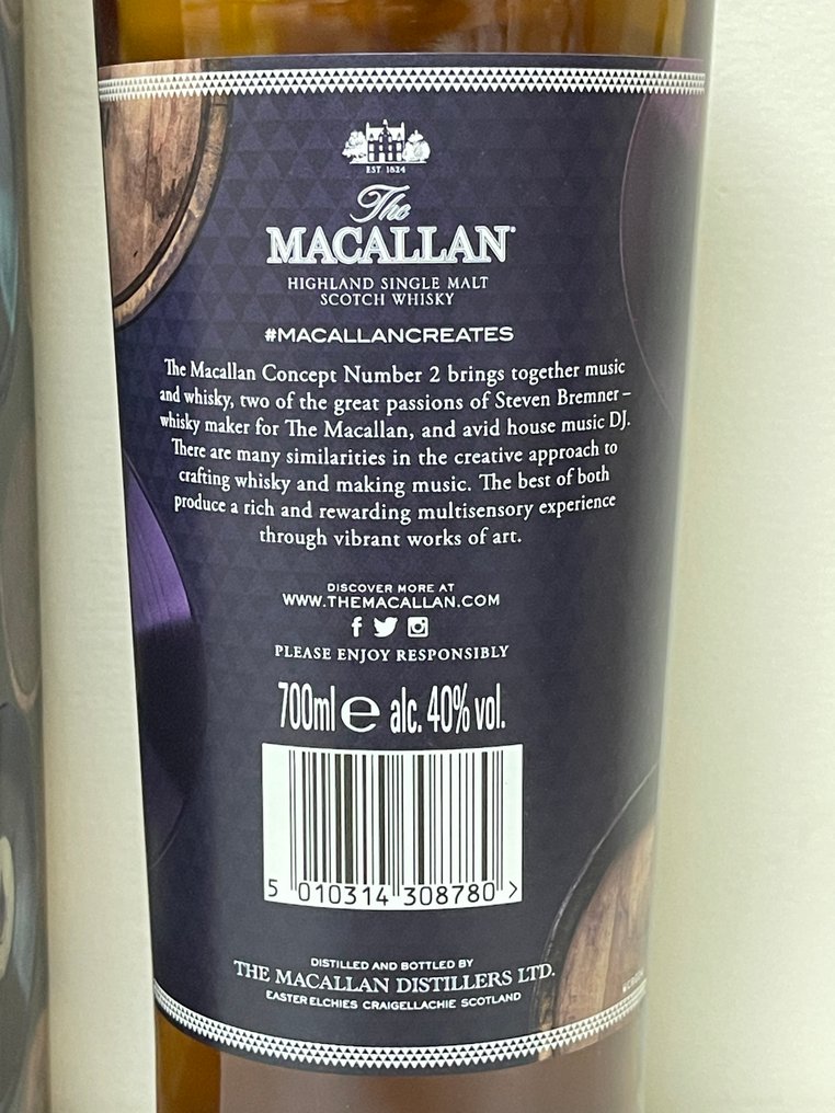 Macallan Concept Number 2 - 700ml - auction online Catawiki