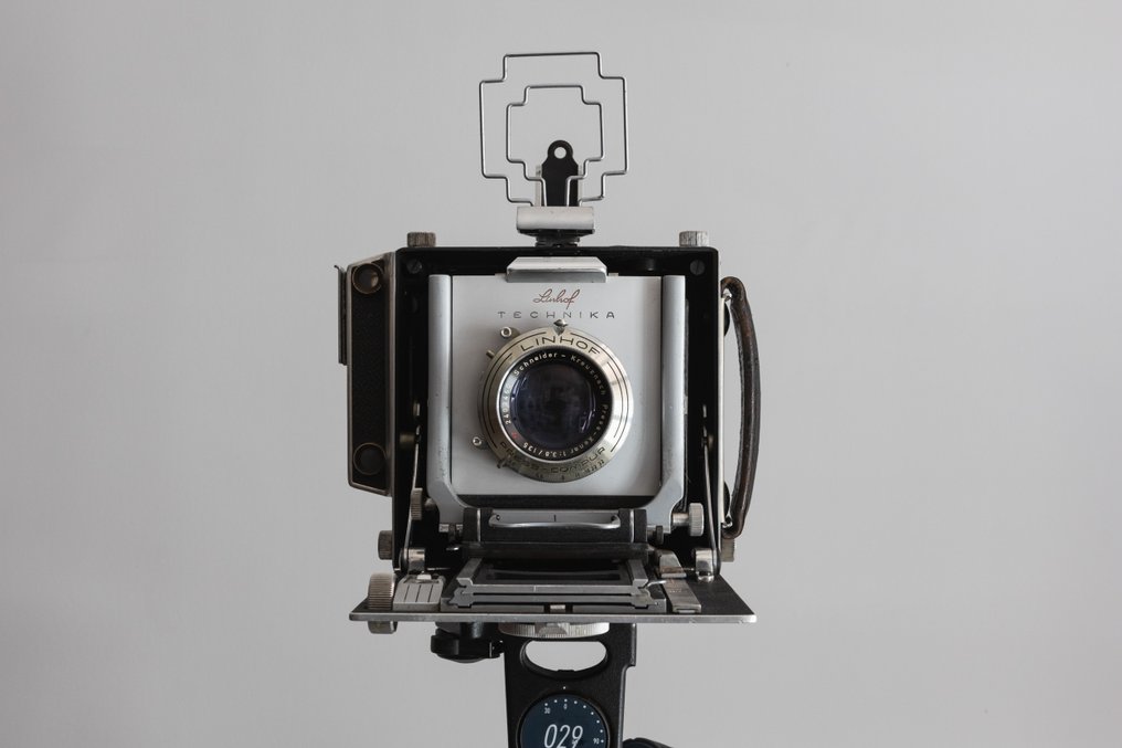 Linhof Technika III RF + Schneider Kreuznach Press-Xenar 3,8/135mm ...