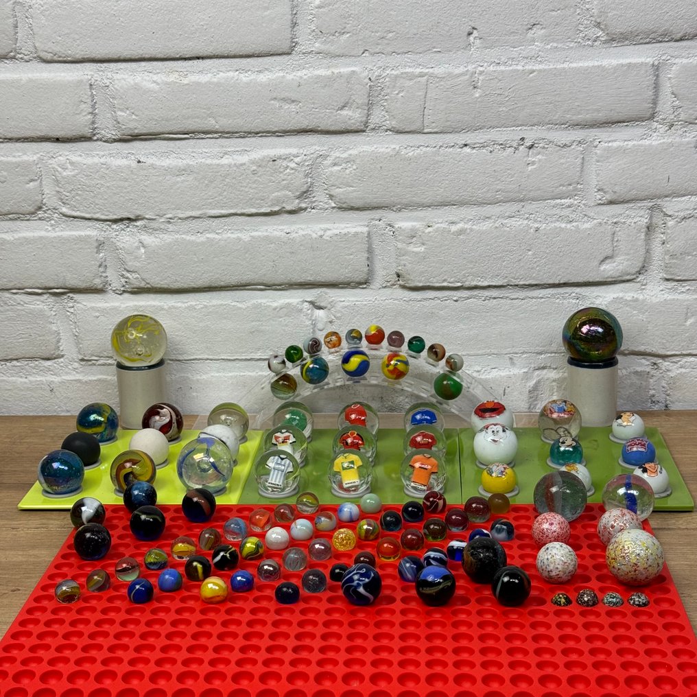 Collection - Antique vintage Marbles - Toy - 1950-1960 - Europe ...
