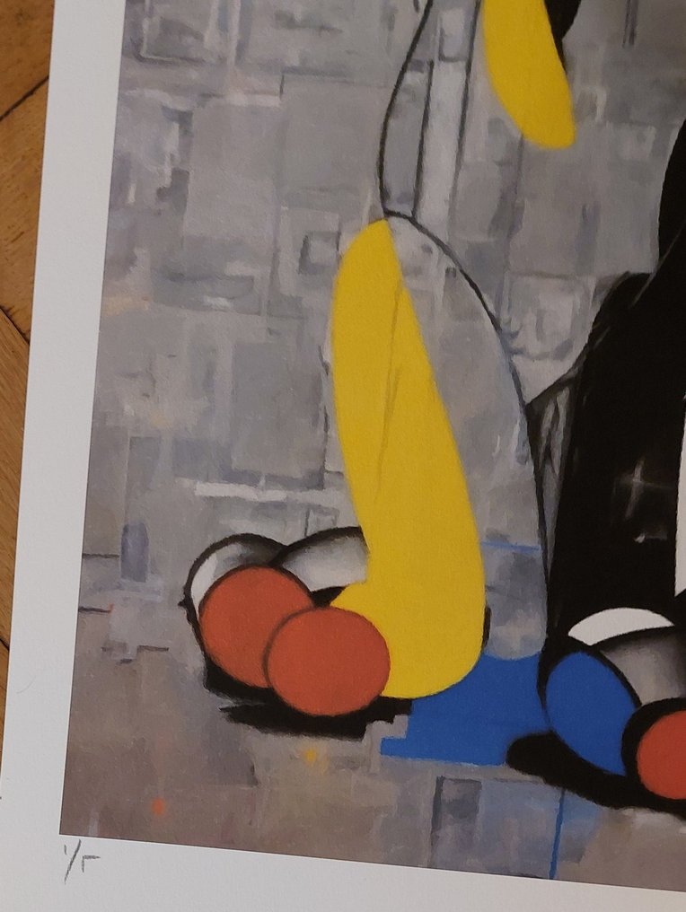 Emma Wildfang - Goofy and Pluto - Triptychon "Mondriaan's Heroes" series - by Emma Wildfang ...