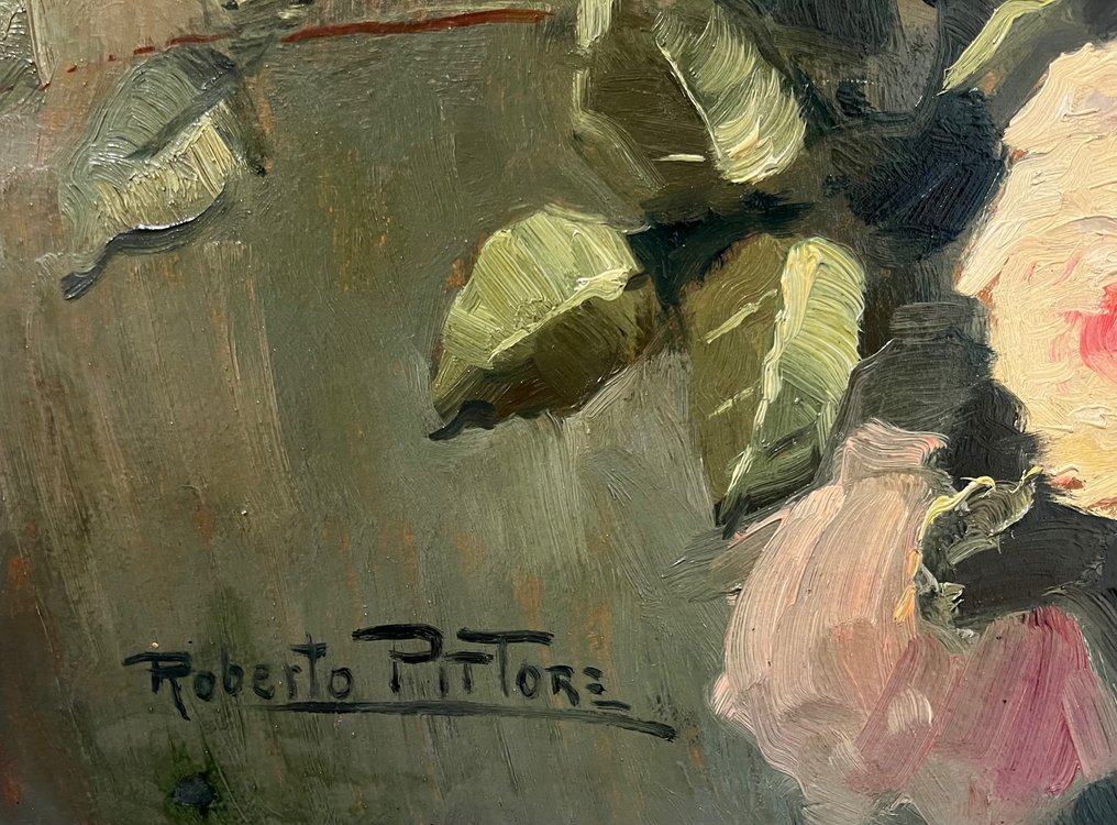 Roberto Pittore (1939) - Rose - Catawiki