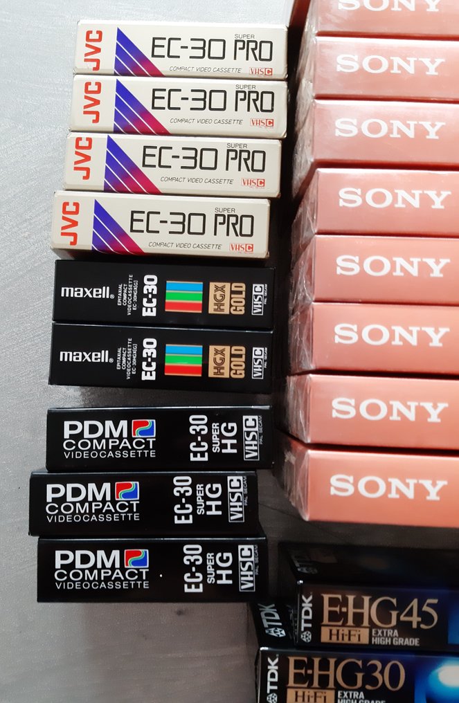 JVC, Philips, Sony VHS (-C) tapes Video recorder - Catawiki