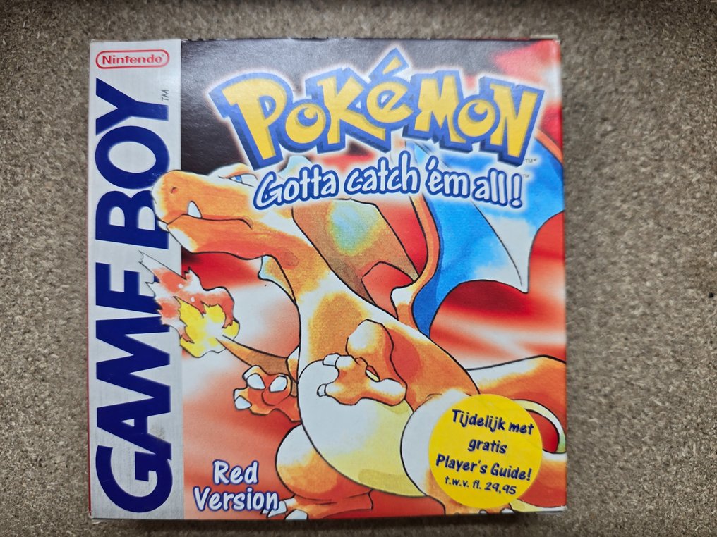 Nintendo - Gameboy Classic - NEW Old STOCK Extremely Rare - Pokemon Red ...