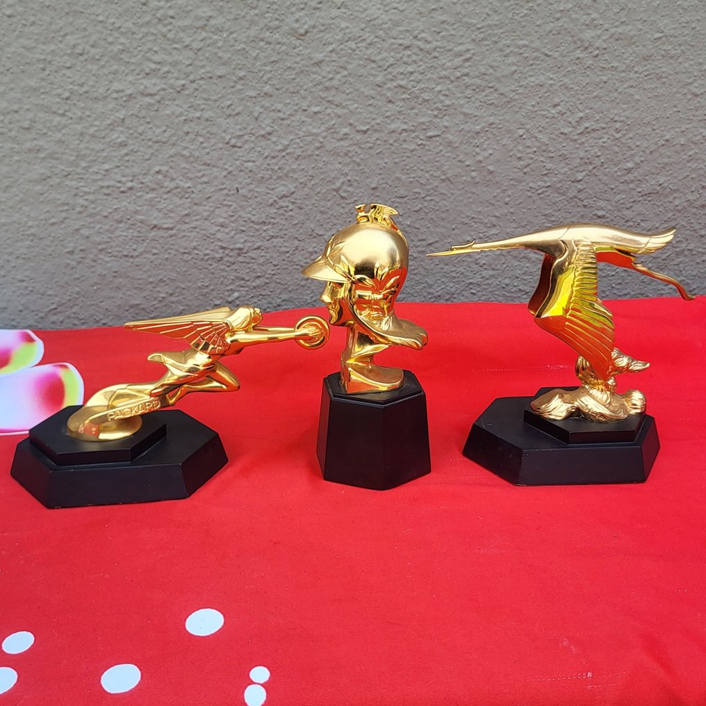 3 Pices Franklin Mint Edition from 1987, Very rare.HISPANO SUIZA ...