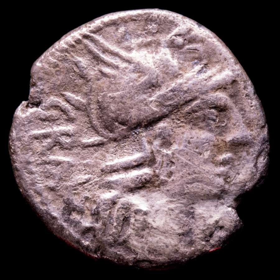 Roman Republic. Denarius Rome mint, 136 B.C. - Jupiter in quadriga ...