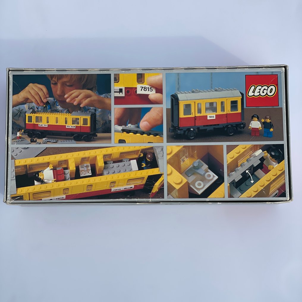 LEGO - lego 7815 Passenger Carriage / Sleeper met doos uit 1983 ...