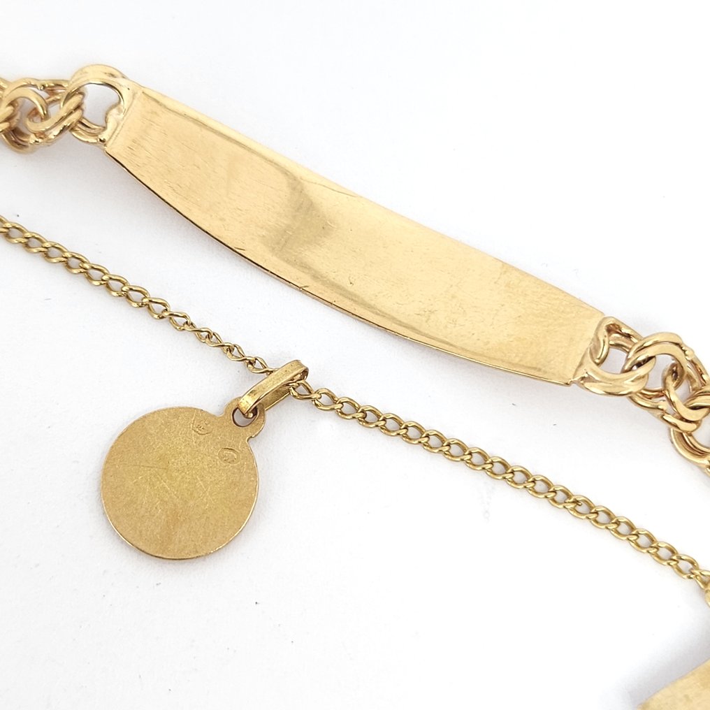 Bracelet - 18 kt. Yellow gold - auction online Catawiki