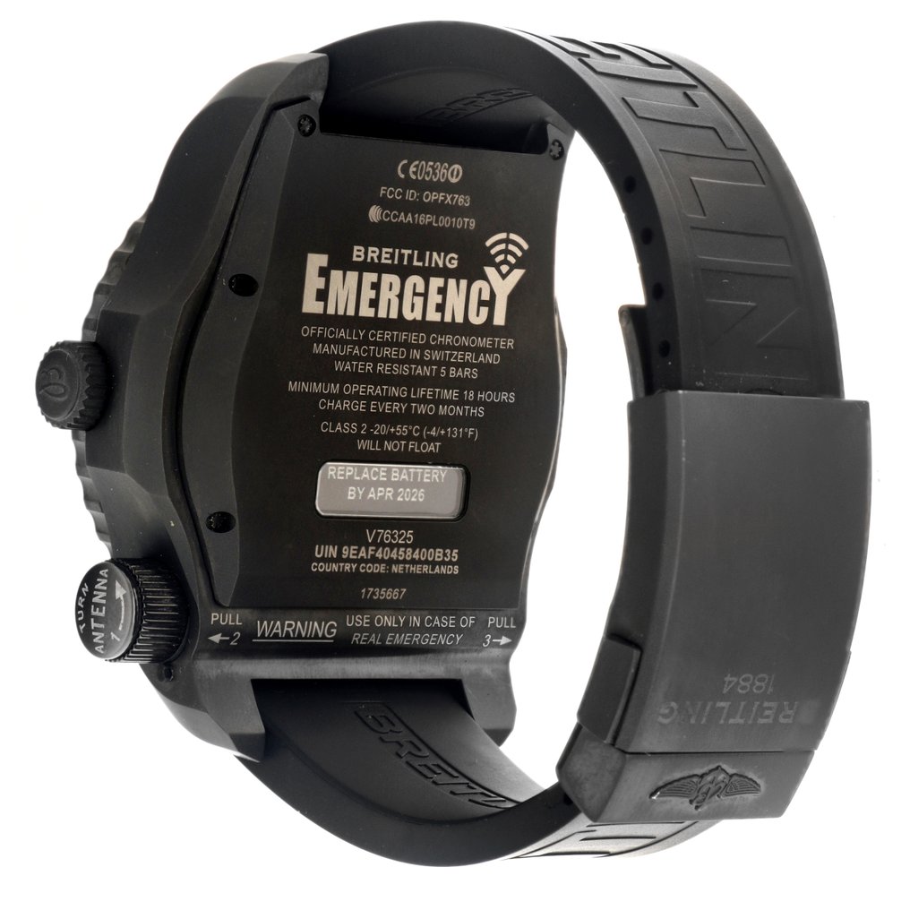 Breitling - Emergency Night Mission - Ingen reservasjonspris - V76325H1 ...