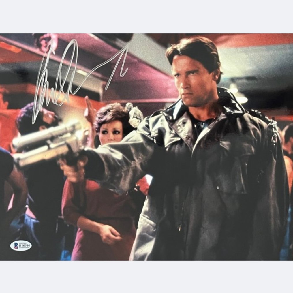 The Terminator - Signed by Arnold Schwarzenegger ( The Terminator ...