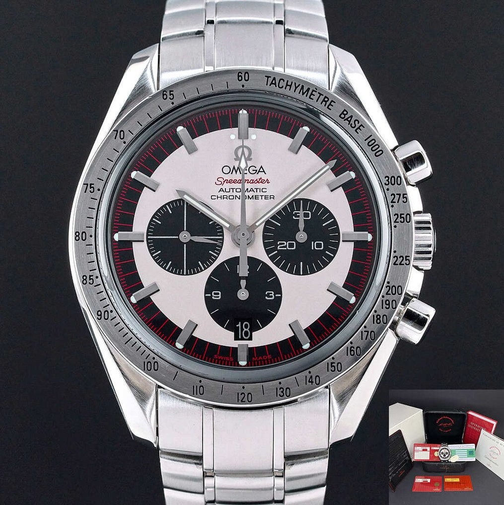 Omega - Speedmaster Schumacher - 3559.3200 - Unisex - 2004 - auction ...
