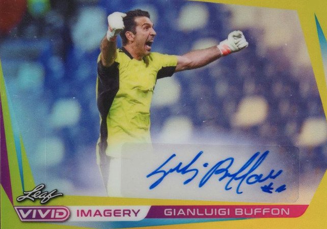 2022 Leaf Vivid Imagery - Gianluigi Buffon #VI-GB2 - Autograph ...