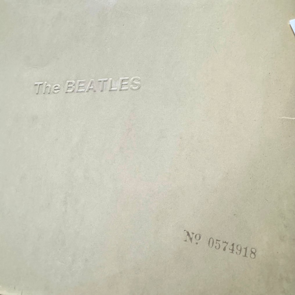 Beatles - "White Album" [UK 1968 pressing, TOP LOADER] - Poster + Photos - Album 2 x LP (album ...