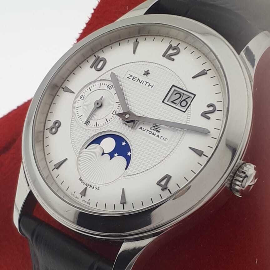 Zenith - Class Elite Grande Date Moonphase Automatic - 03/16.1125.691 ...