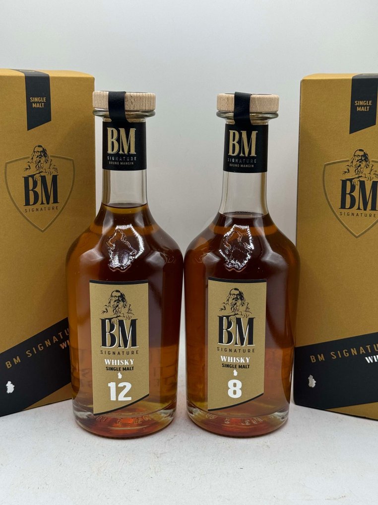 BM Signature 12 & 8 - 70cl - 2 bottles - auction online Catawiki