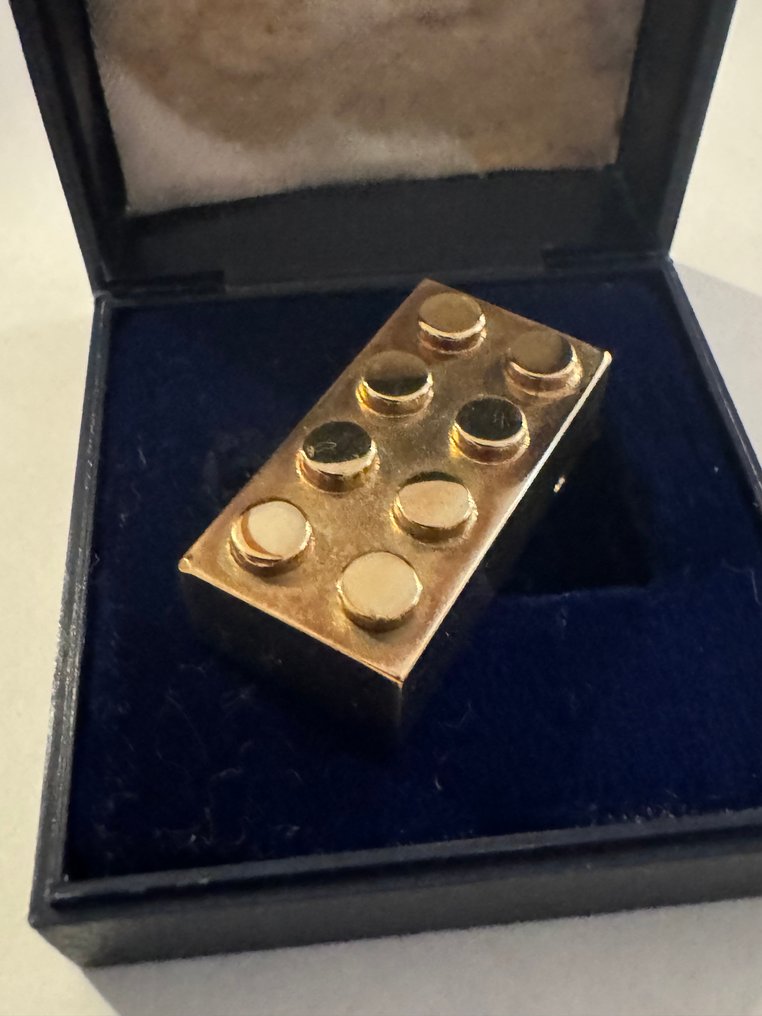 Lego - Employee Gift - GOLDEN BRICK 2x4 - 24kt Gold-25 Year Anniversary ...