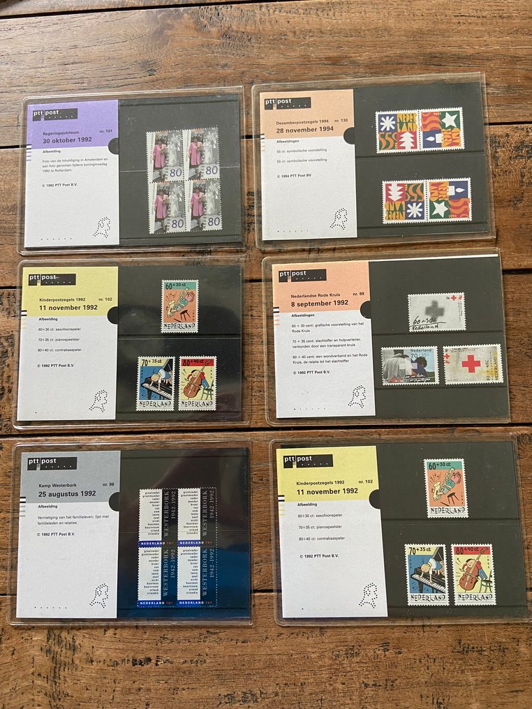 Netherlands - stamp folders - Catawiki