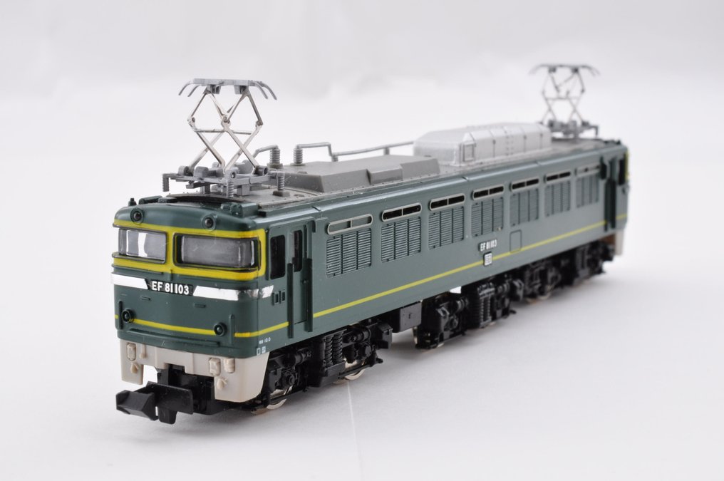 Tomix N - 2193 - Electric locomotive (1) - Twilight Express JR EF81 Electric Locomotive - JR ...