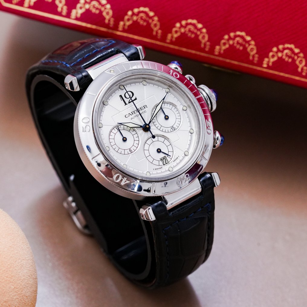 Cartier - Pasha De Cartier Plonguer Chronograph - W31030H3 - Uomo - 2000-2010 - Catawiki