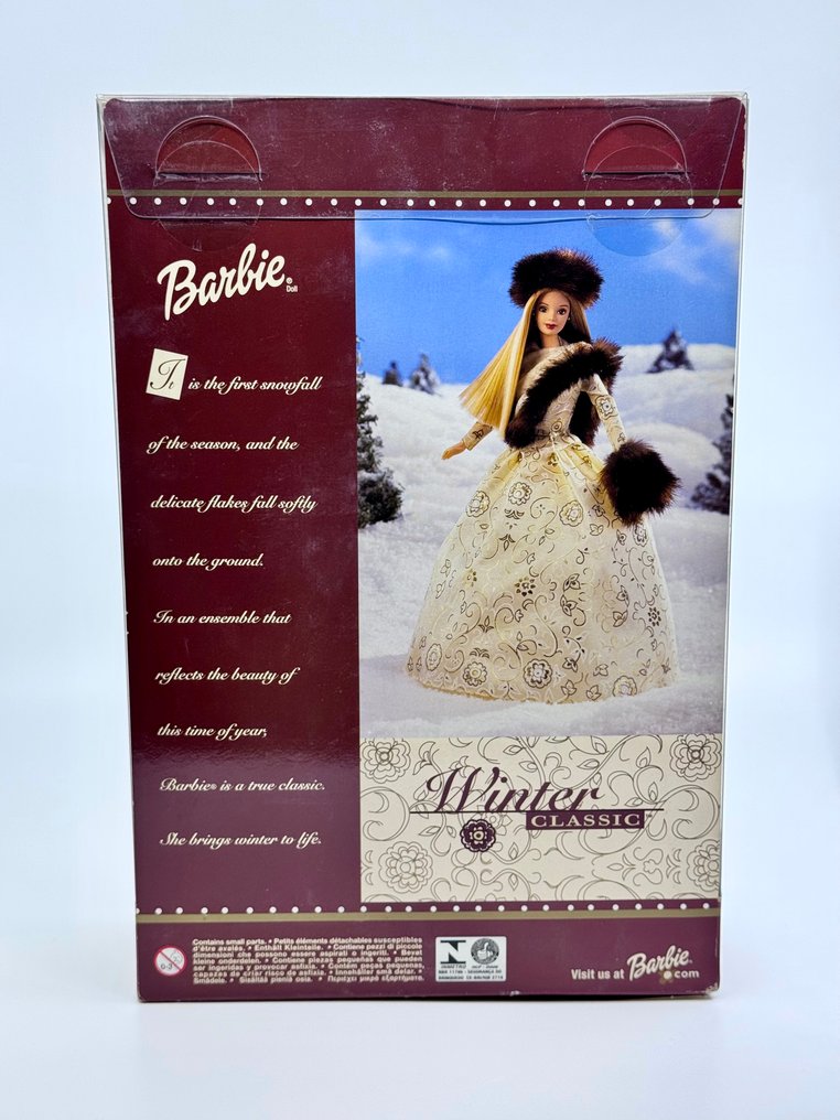 Mattel - Poupée Barbie Winter Classic Barbie Doll Special Edition 2001 ...