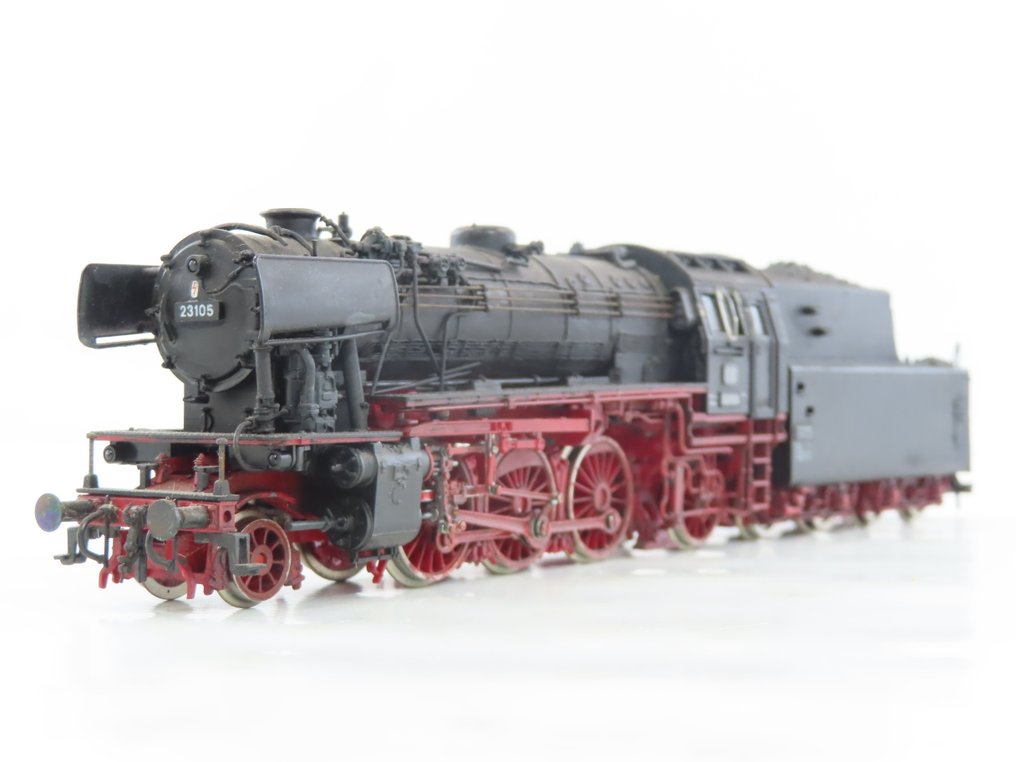 Roco H0 - 14120A - Locomotiva a vapore con tender (1) - BR23 - DB ...