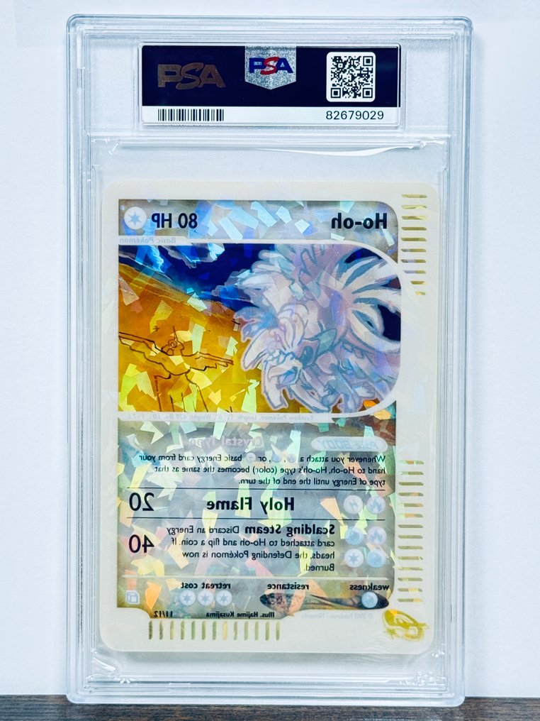 Pokémon Graded card - Ho-Oh Box Topper - Skyridge #11 - Pokémon - PSA ...