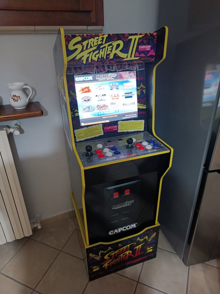 Arcade1Up - Street Fighter Capcom 12-in-1 Legacy Arcade Machine ...