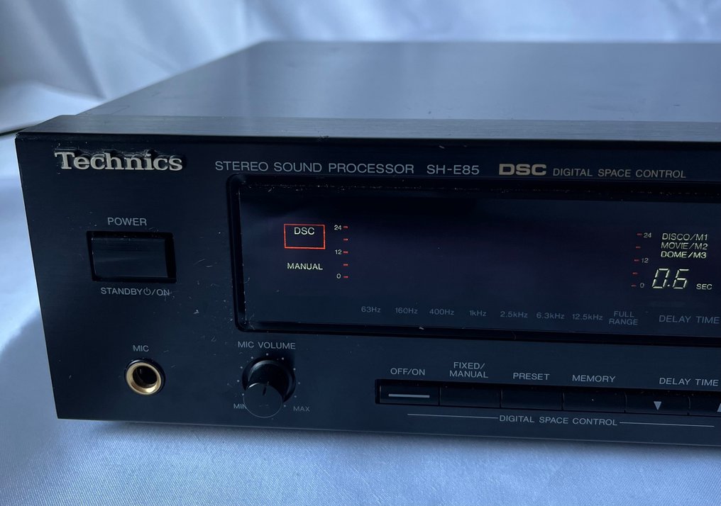 Technics - SH-E85 - Stereo Sound Processor - Spectrum Analyzer / Stereo ...