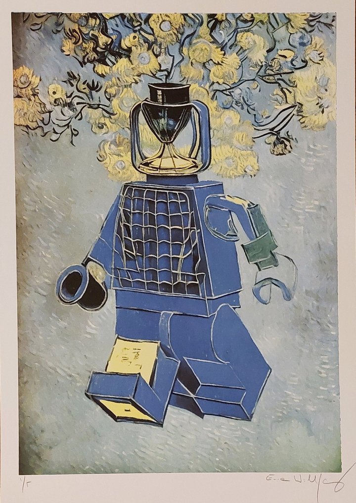 Emma Wildfang - Lego Spiderman "Icons as Still Life - series Vincent van Gogh" - 2020+ - auction ...