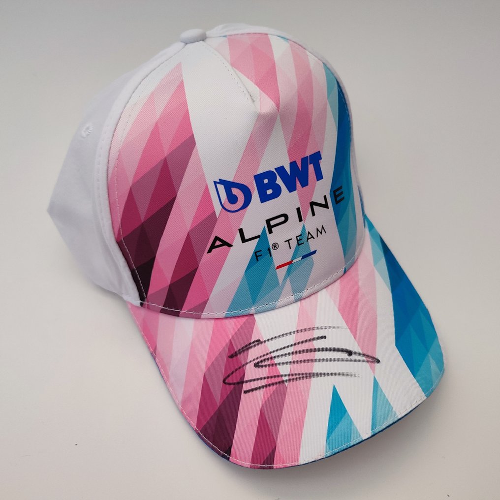Alpine - Formula One - Esteban Ocon - 2024 - Baseball cap - auction ...