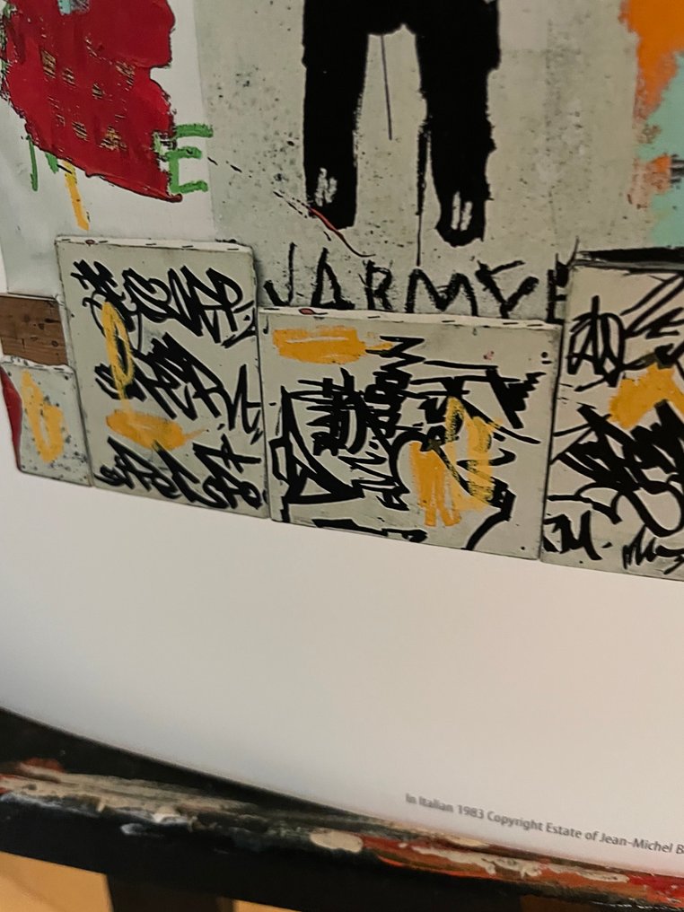 Jean-Michel Basquiat - after (1960-1988),I Italian, 1983, Copyright Eatate of Jean Michel ...