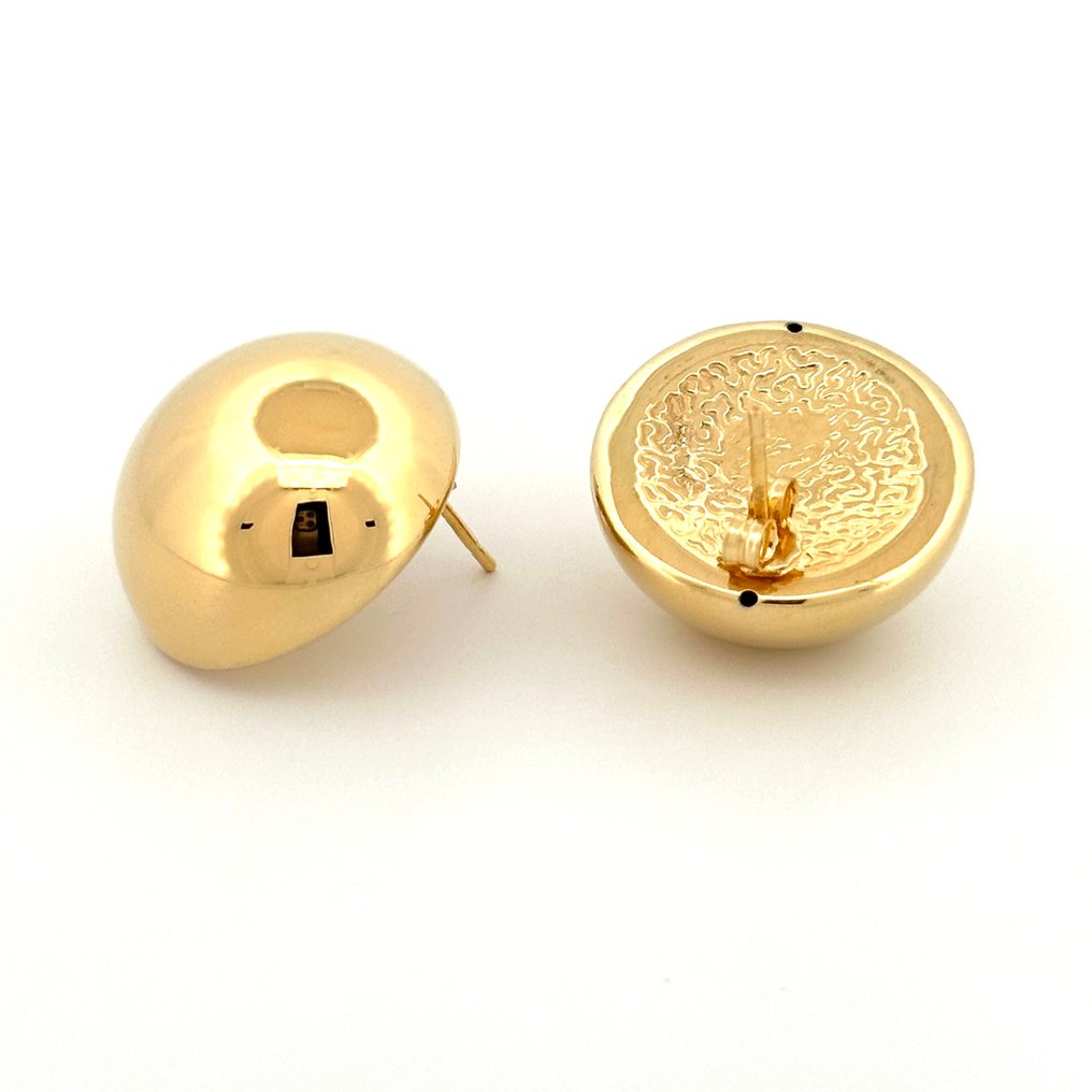 No Reserve Price - Handmade - Earrings - 3.4 g - 18 kt. Yellow gold - auction online Catawiki