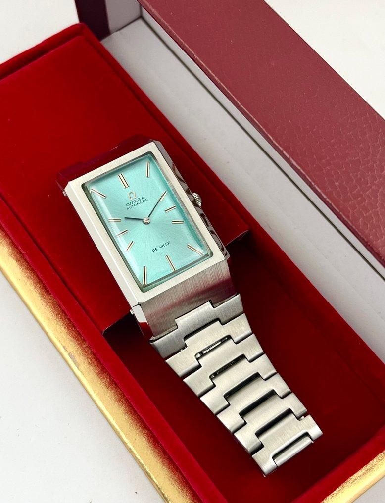 Omega - Deville - Automatic - TANK - Jumbo - Tiffany Dial - Heren ...