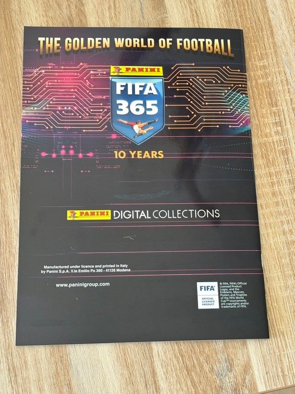 Panini - FIFA 365 10 years - Digital Collection Empty album + complete ...