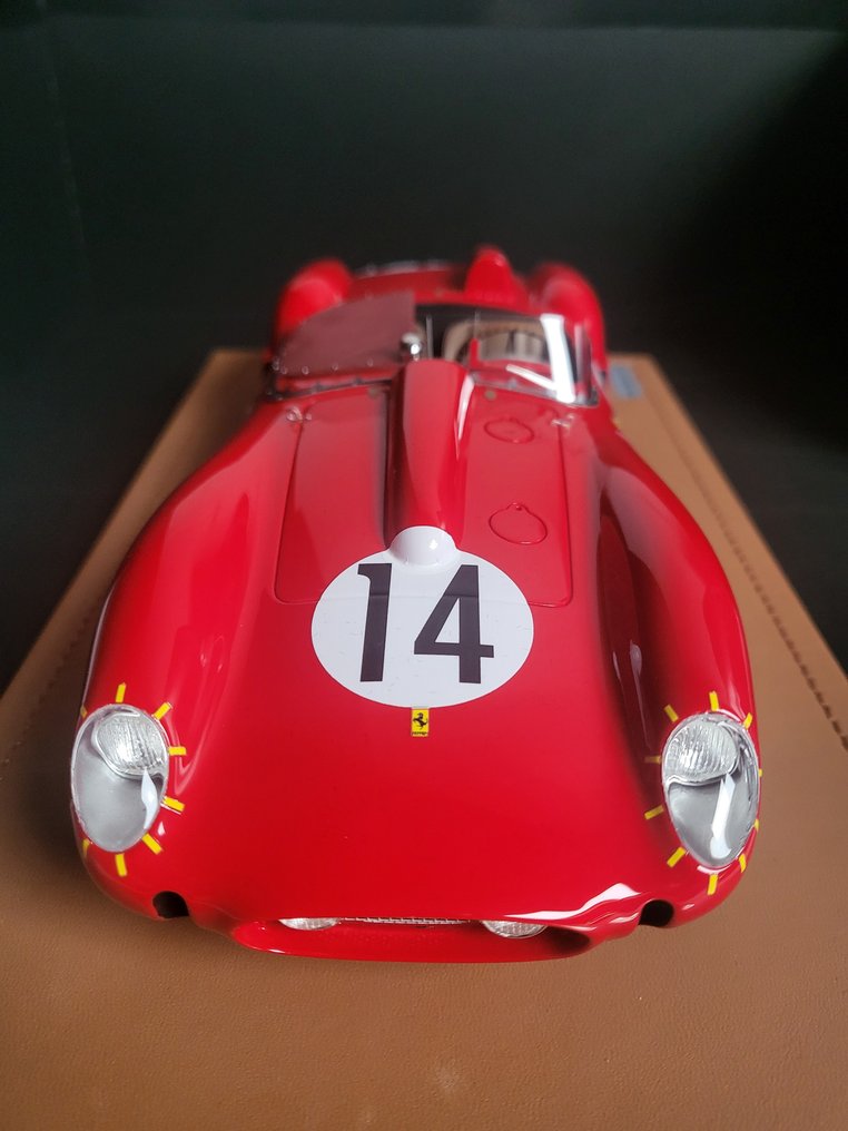 Tecnomodel 1:18 - Model sports car - Ferrari 250 TR58 24h Le Mans 1958 winner Hill-Gendebien ...
