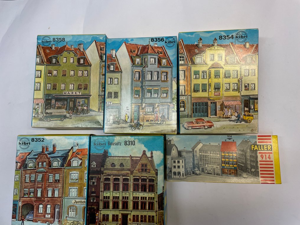 Faller, Kibri H0 - Model train scenery (6) - auction online Catawiki Faller, Kibri H0 - Model train scenery (6) - auction online Catawiki