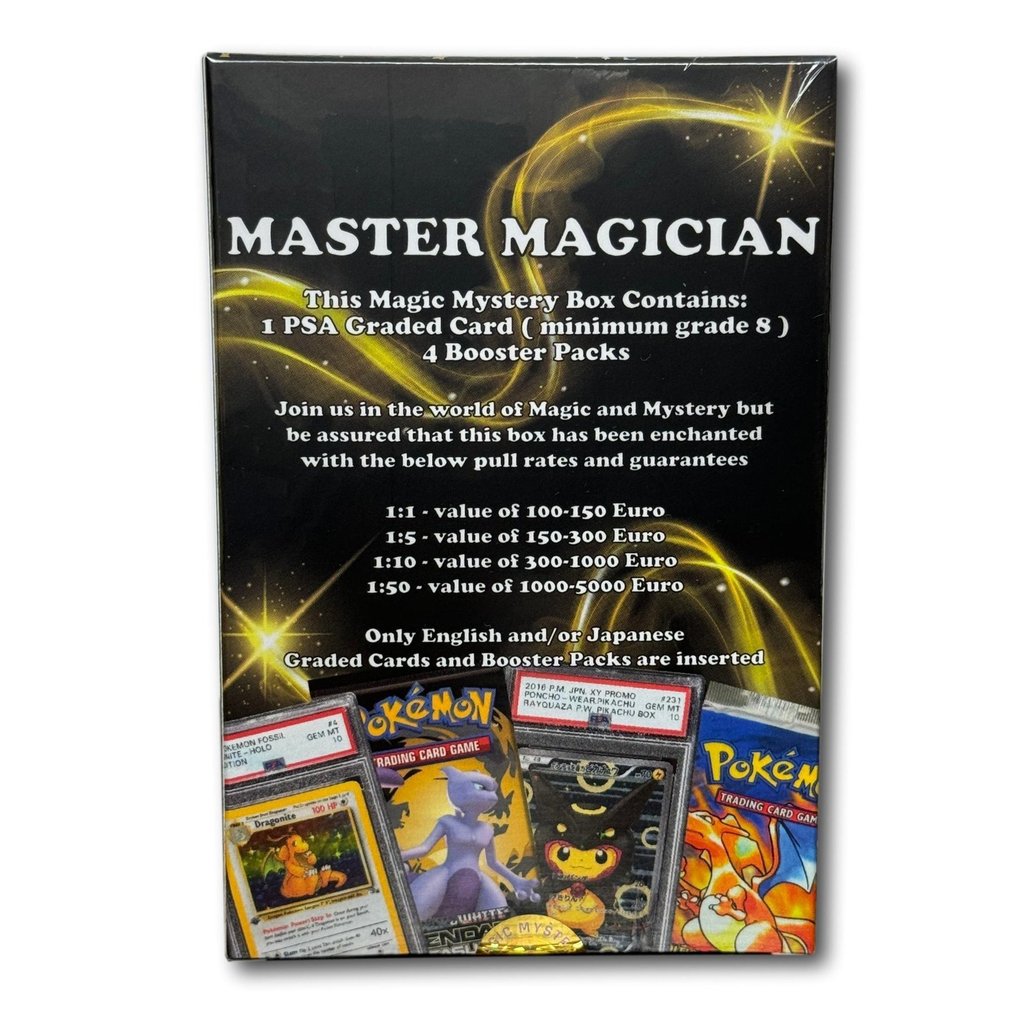 Pokémon Box - Master Magician - Magic Mystery Box - Pokémon - Catawiki