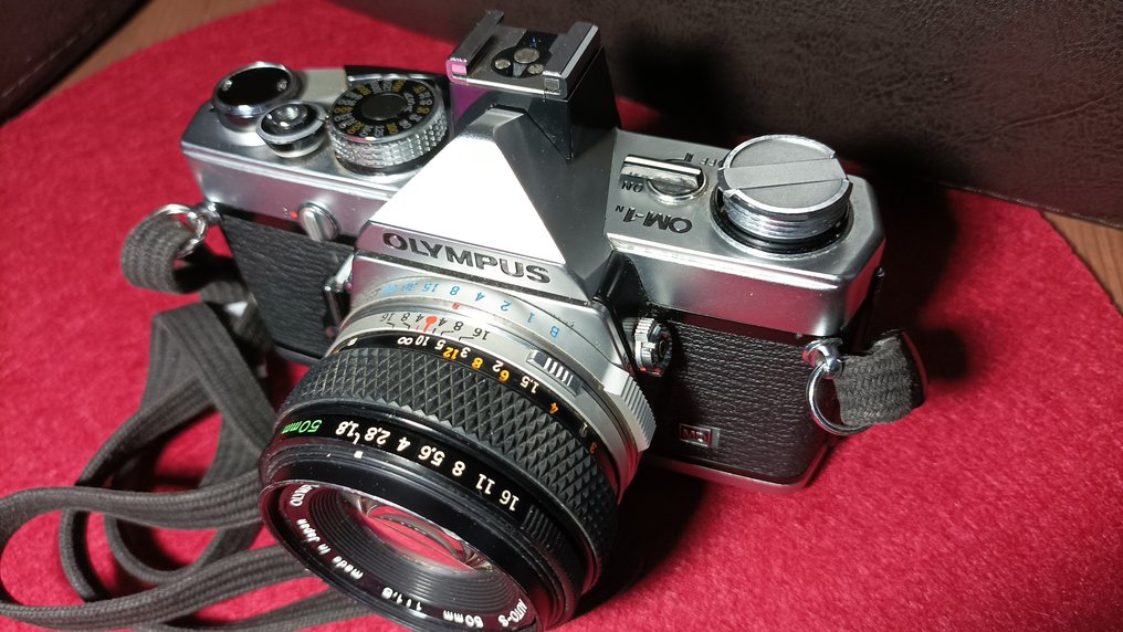 Olympus OM-1 N + Zuiko 1,8/50mm | Single lens reflex camera (SLR) - auction online Catawiki