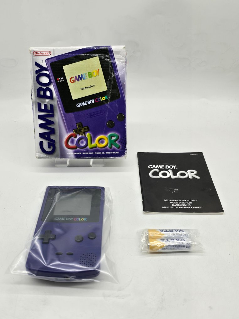 Nintendo - Gameboy Color - RARE - Purple Grape - GBC - PAL Release - Consola de videojogos - Na ...