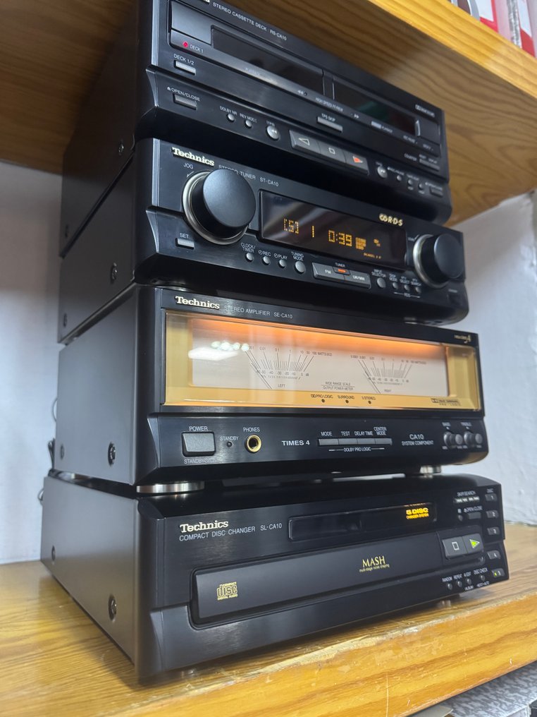 Technics - SE-CA10 + SL-CA10 + ST-CA10 + RS-CA10 Ensemble hi-fi - Différents modèles - Catawiki