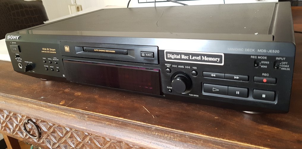 Sony - MDS-JE520 Minidisc deck - online veiling Catawiki