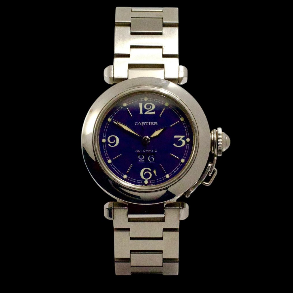 Cartier - Pasha C "Blue Navy" - 2475 - Unisex - 2000-2010 - auction online Catawiki