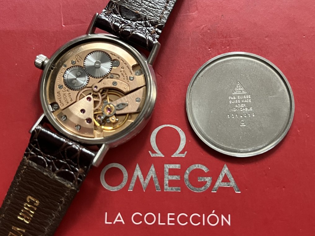 Omega - Ultra-Thine Black Dial Calibre 601 - No Reserve Price - Ref ...