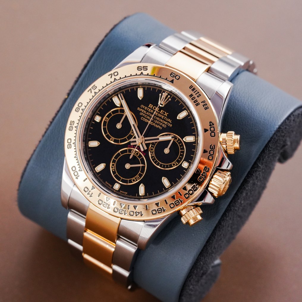 Rolex - Daytona Cosmograph Black Dial Two Tone - 116503 - Men - 2011 ...