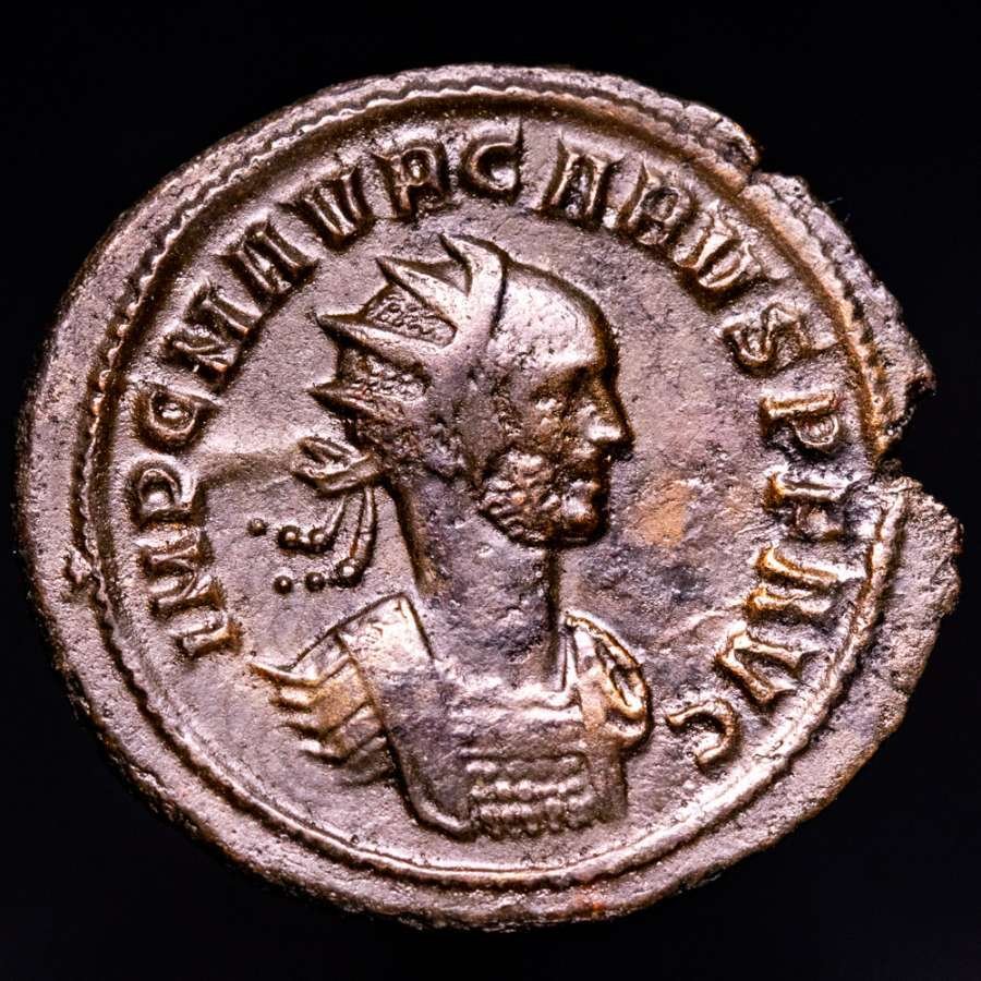 Romeinse Rijk. Carus (282-283 n.Chr.). Antoninianus Rome mint. IOVI VICTORI / BKA Jupiter ...