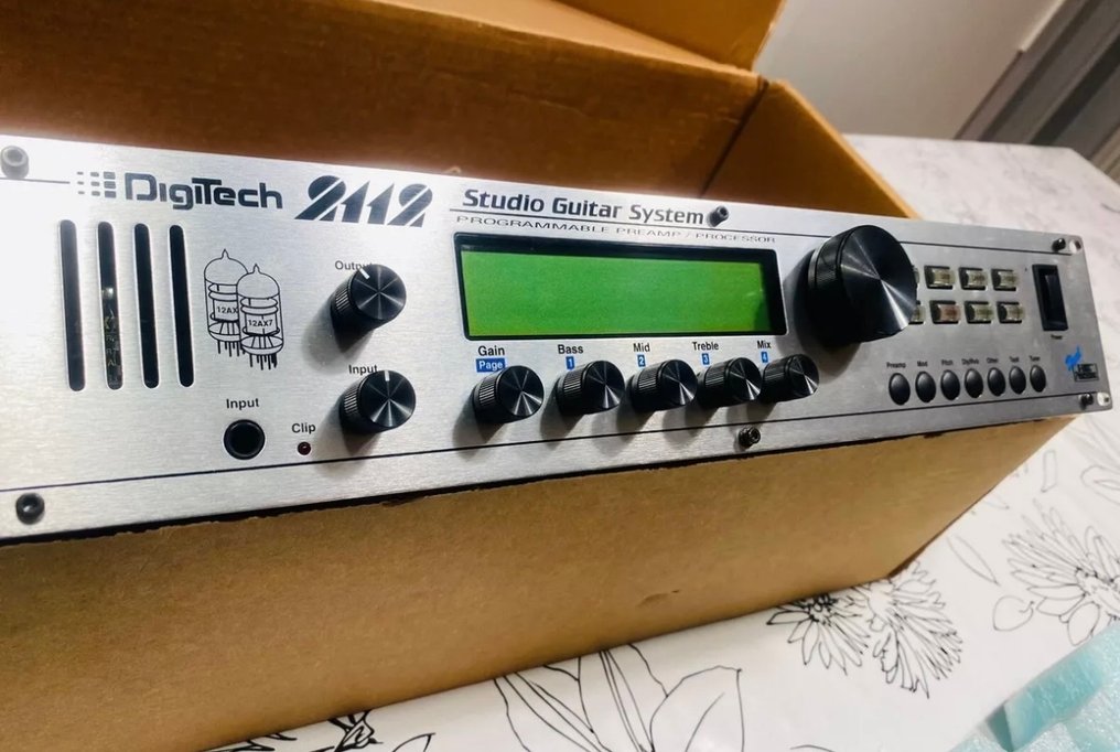 digitech - 2112 Artist Guitar effect Processor Multi effects processor ...